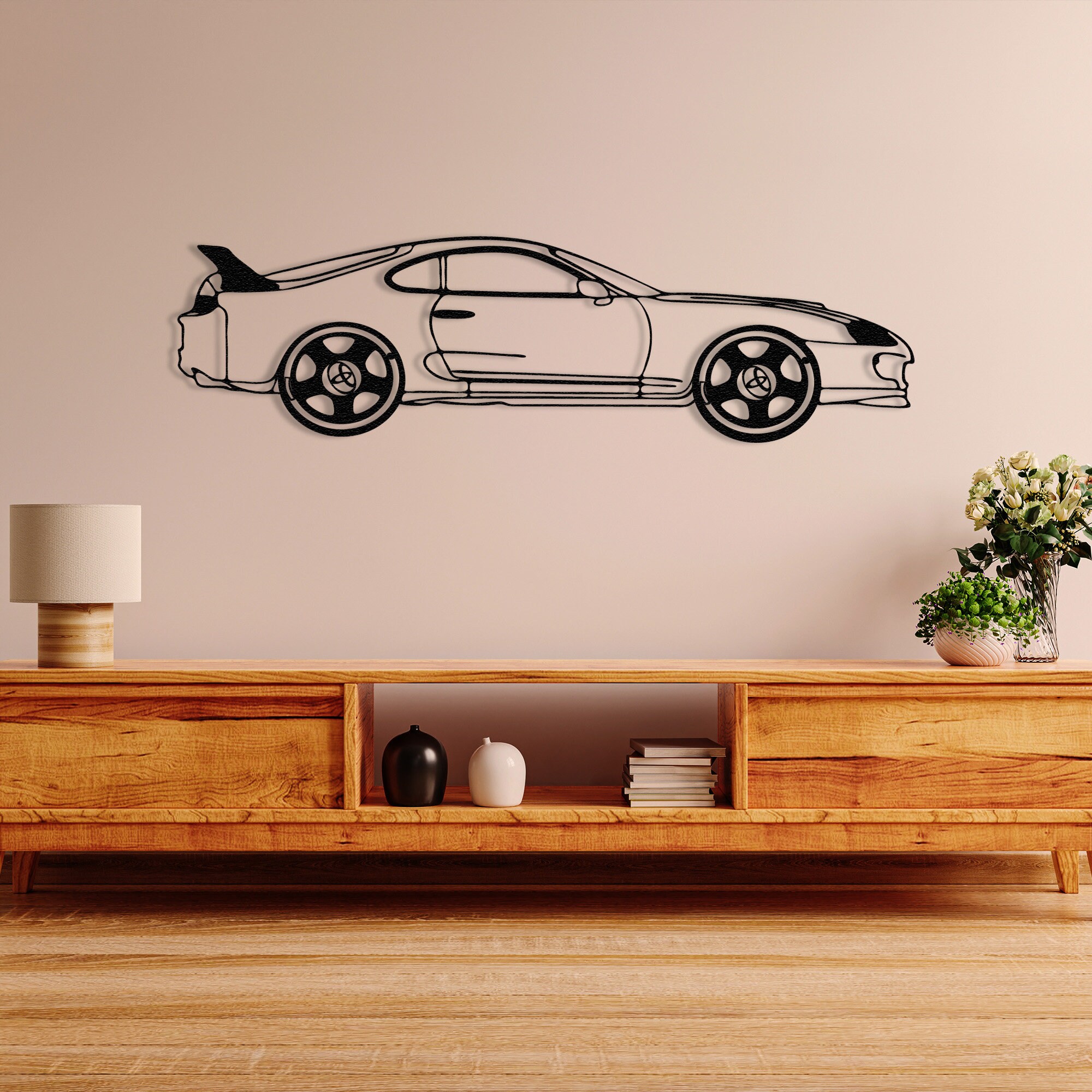 Custom Metal Car Decor Customizable Wall Art for Car Lovers Metal Car ...