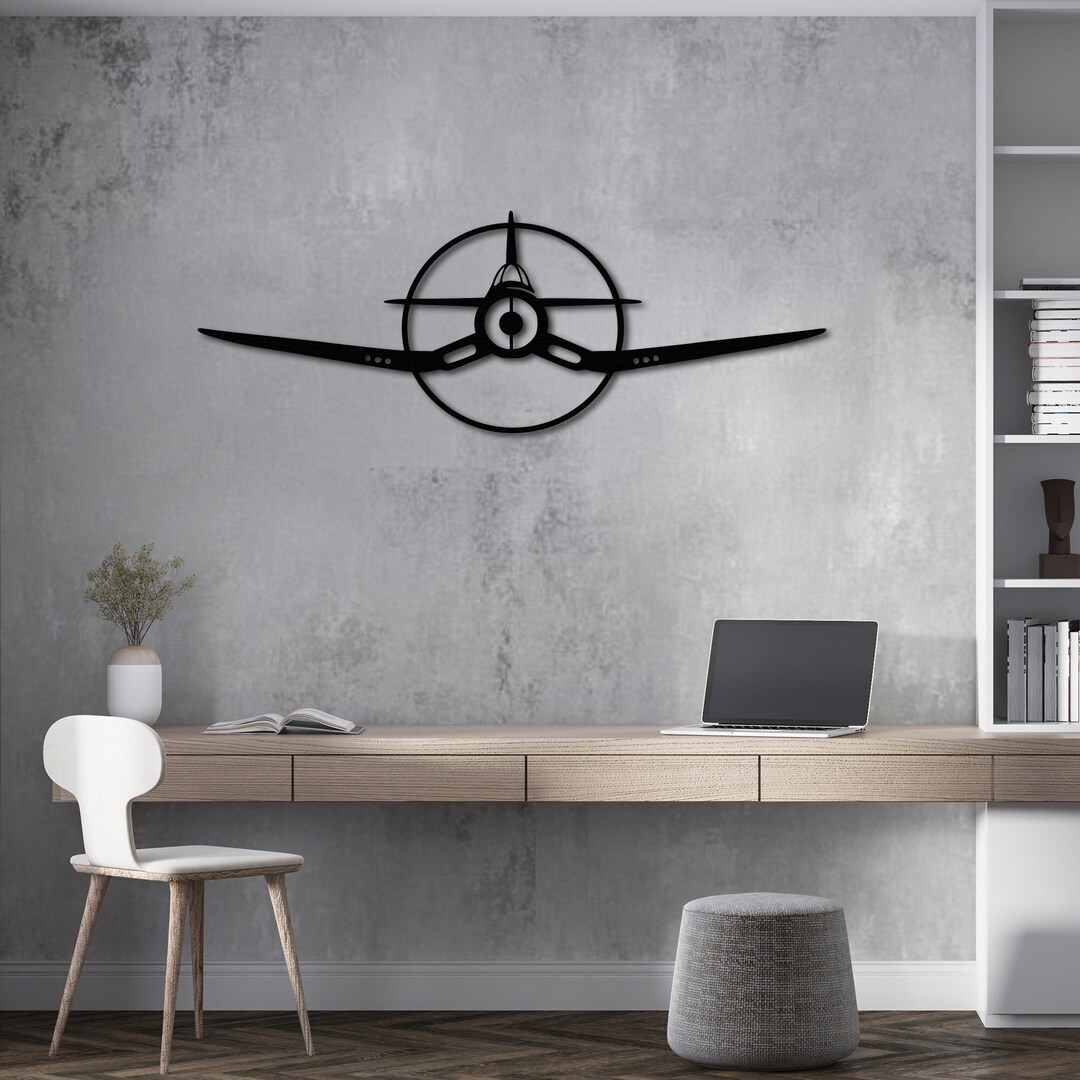 Airplane Nursery Decor Metal Wall Art Plane Decor Birthday Gift ...