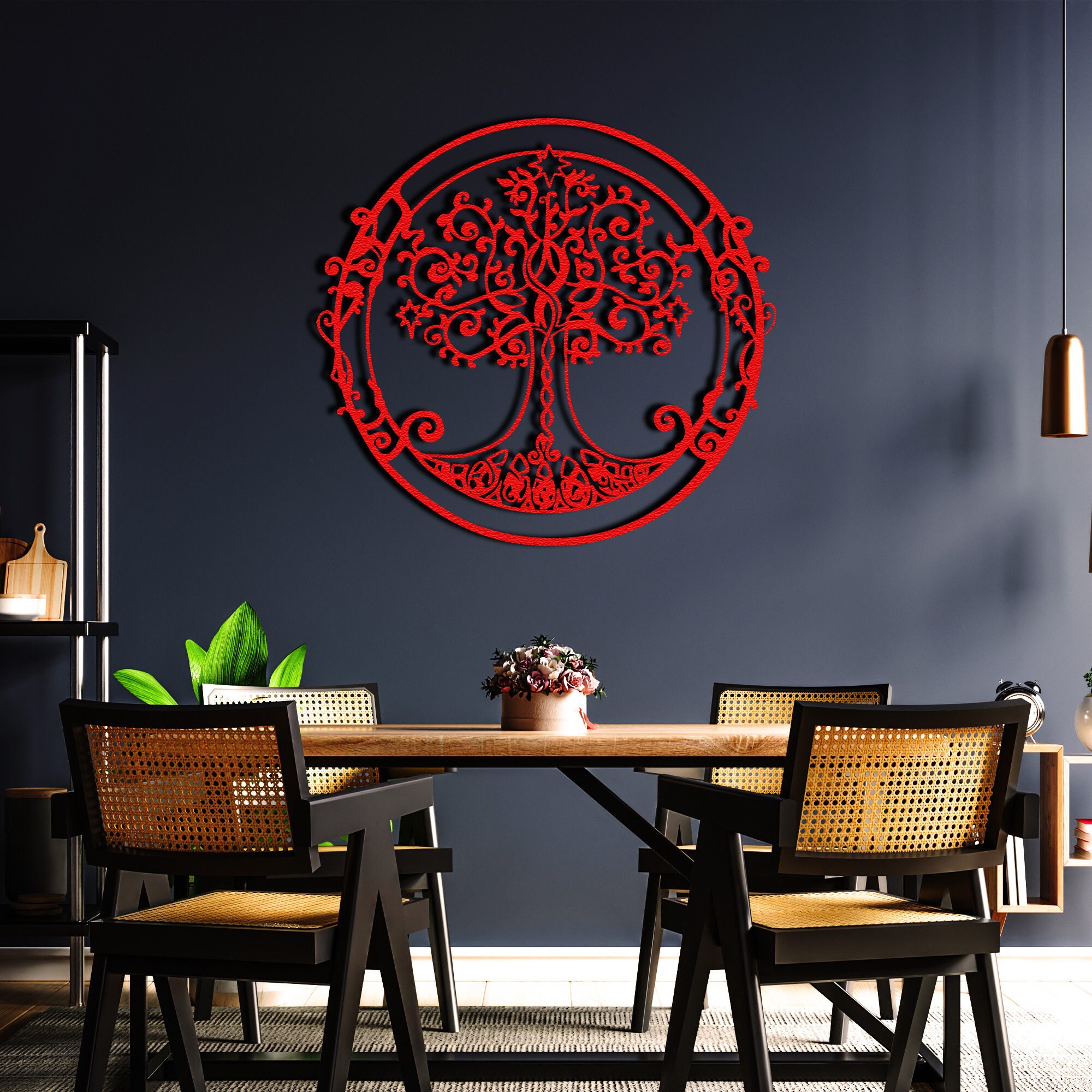 Tree of Life Art Life of Tree Wall Decor Metal Wall Art Decor Tree of ...