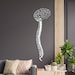 Spine Wall Decor Spiral Cord Metal Wall Art Human Spine Office Wall Art ...