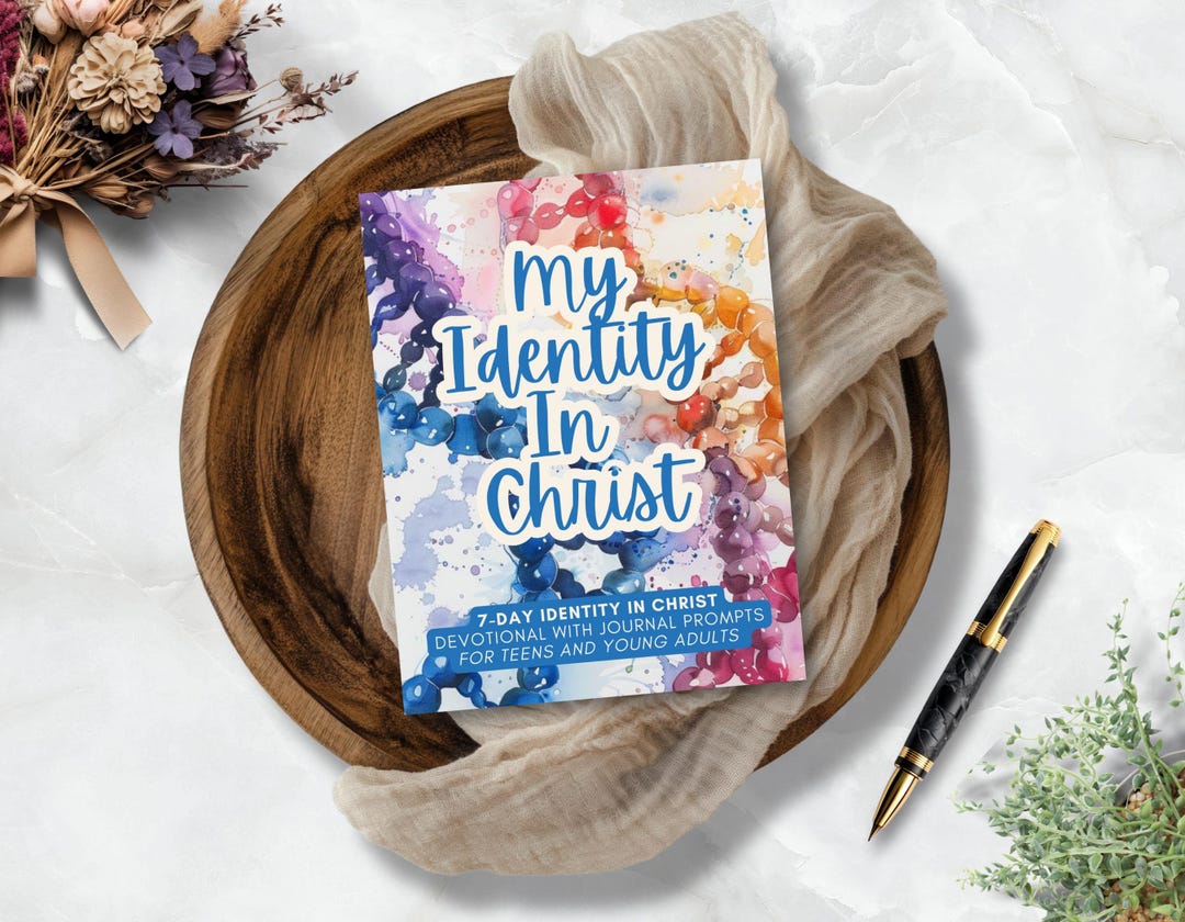 My Identity in Christ Printable and Fillable PDF 7 Day Mini-devotional ...
