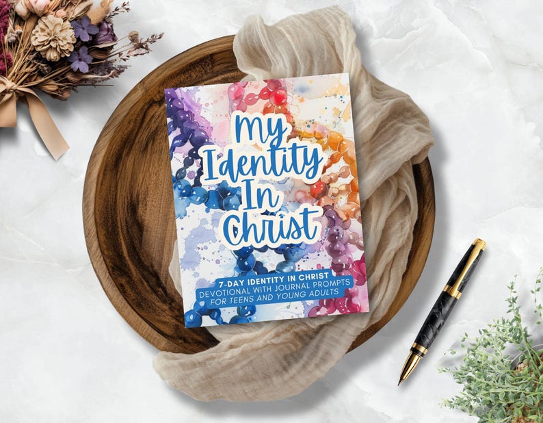 My Identity in Christ Printable and Fillable PDF 7 Day Mini-devotional ...