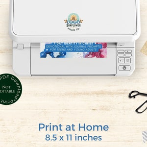 My Identity in Christ Printable and Fillable PDF 7 Day Mini-devotional ...