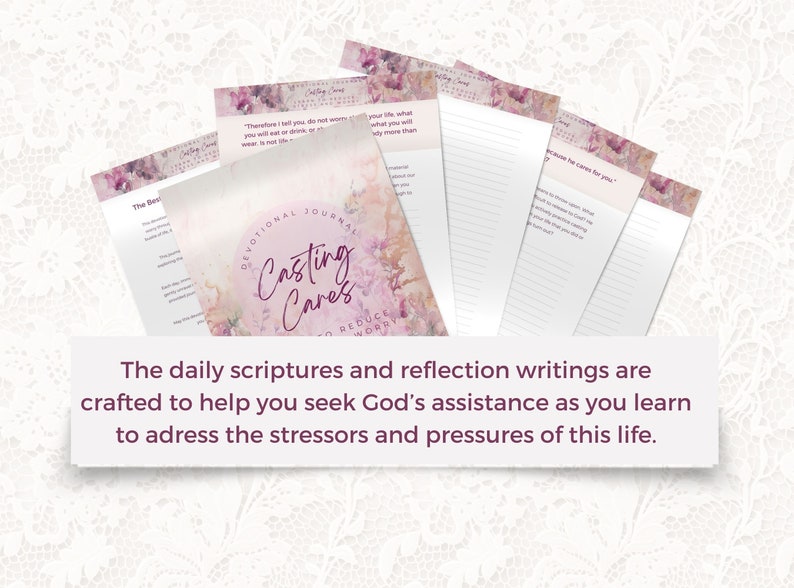 Reducing Stress and Worry 21-day Devotional Journal Daily With Daily ...