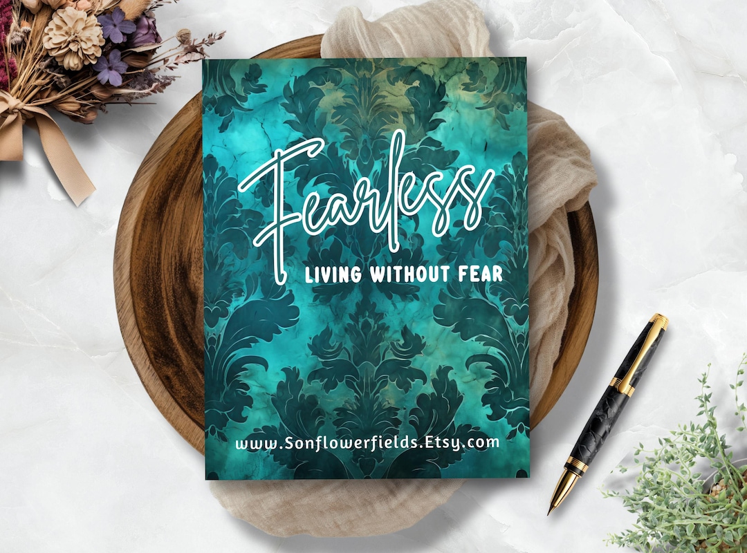 Fearless Living Without Fear Printable and Fillable PDF Bible Lesson, Reflection Questions ...