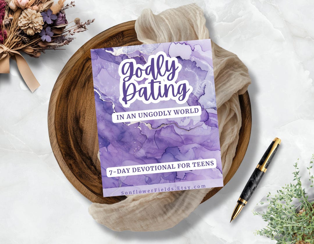 Godly Dating Printable and Fillable PDF 5 Day Mini-devotional Journal ...