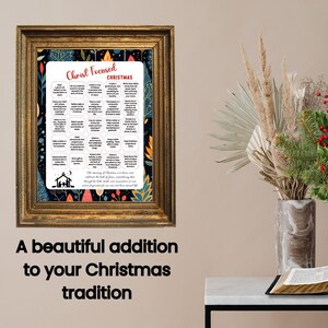 Printable Christ Centered Advent Calendar Printable in 5 Sizes ...