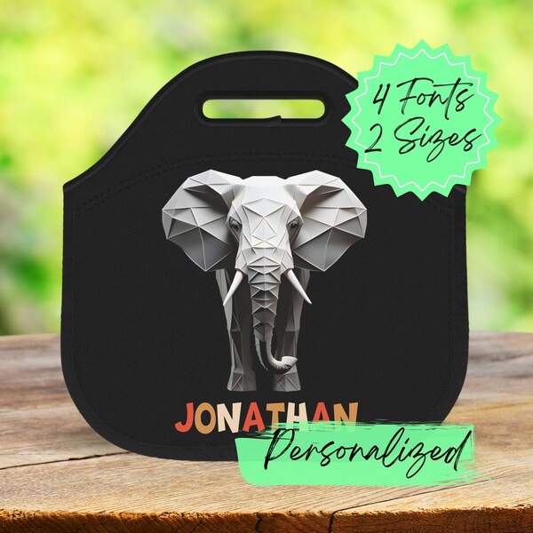 Elephant Lunch Bag - Etsy