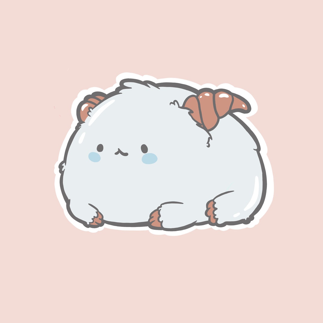 League of Legend Poro Sticker - Etsy