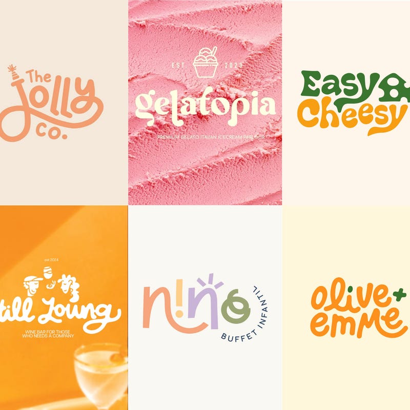 Premade Logo Hand Drawn - Etsy UK