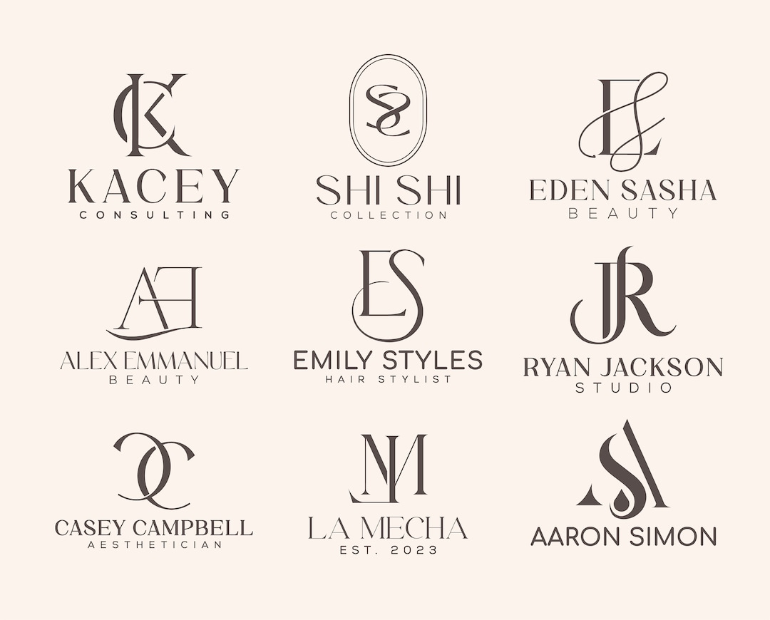 Custom Logo Design | Signature Logo | Logo Maker | Initial Logo ...