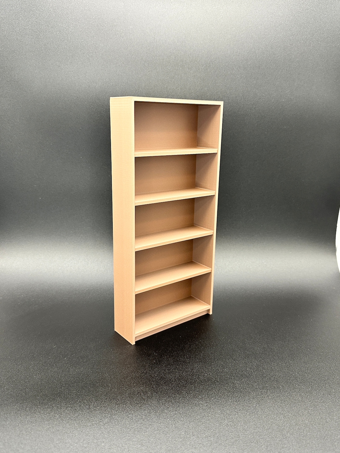 1/6 Scale 5 Shelf Medium Library Mini Bookcase / Mini Brands Books / Mini Books / Bookshelf ...
