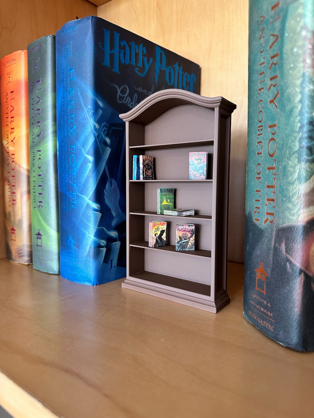 1/12 Scale Mini Bookshelf / Mini Books / Bookcase / Miniatures / Doll ...