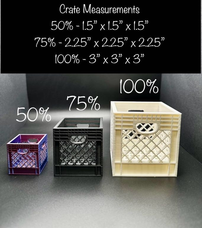 Mini Crate / Mini Brands / Storage / Organizer / Desk Storage - Etsy