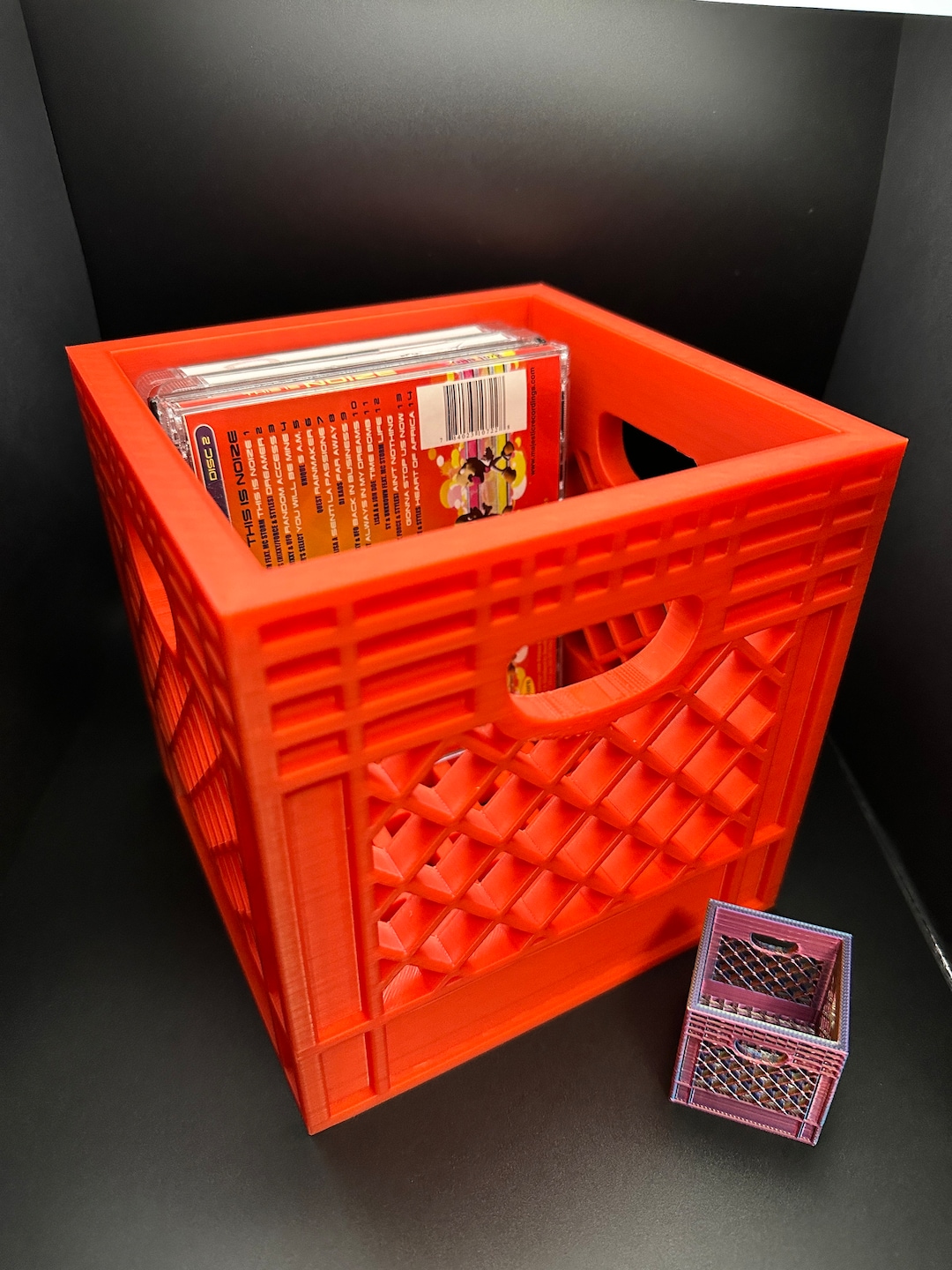 Mega Mini Crate / CD Storage / Compact Disc / Cdjs / DJ / Music ...
