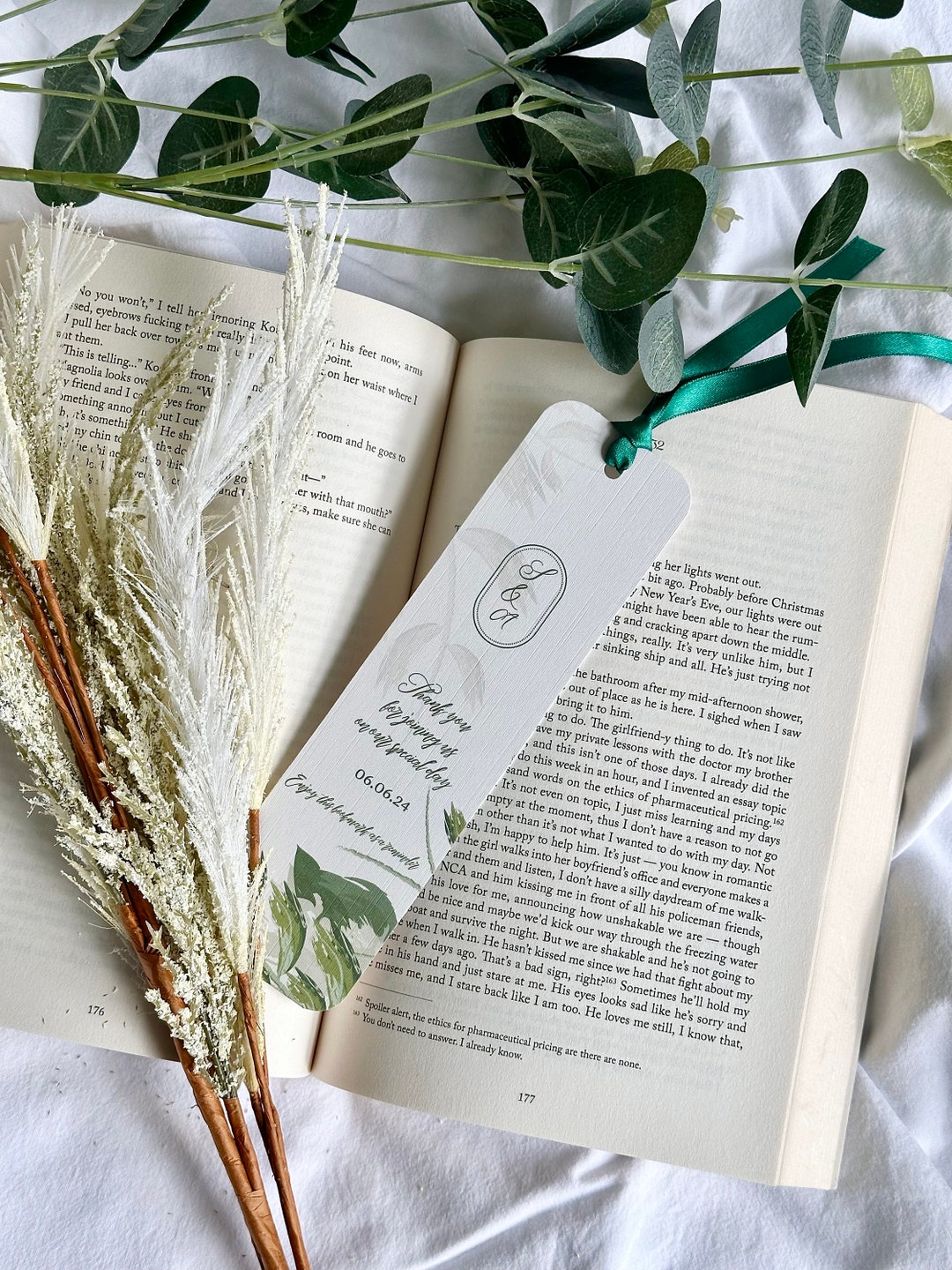 Wedding Bookmark Favours Wedding Favours Party Favours Wedding ...