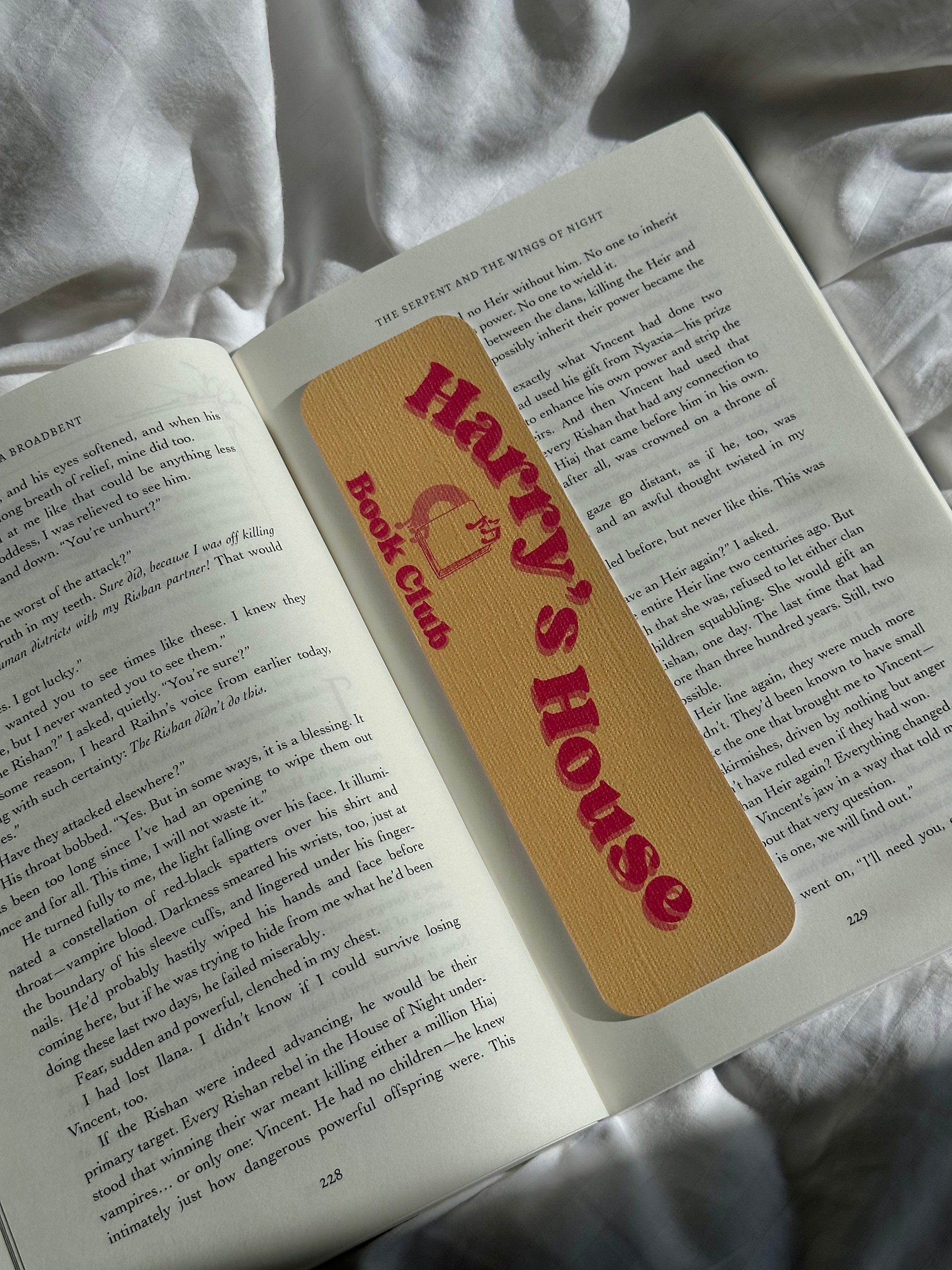 Harrys House Bookmark Harry Styles Bookmark Book Club - Etsy