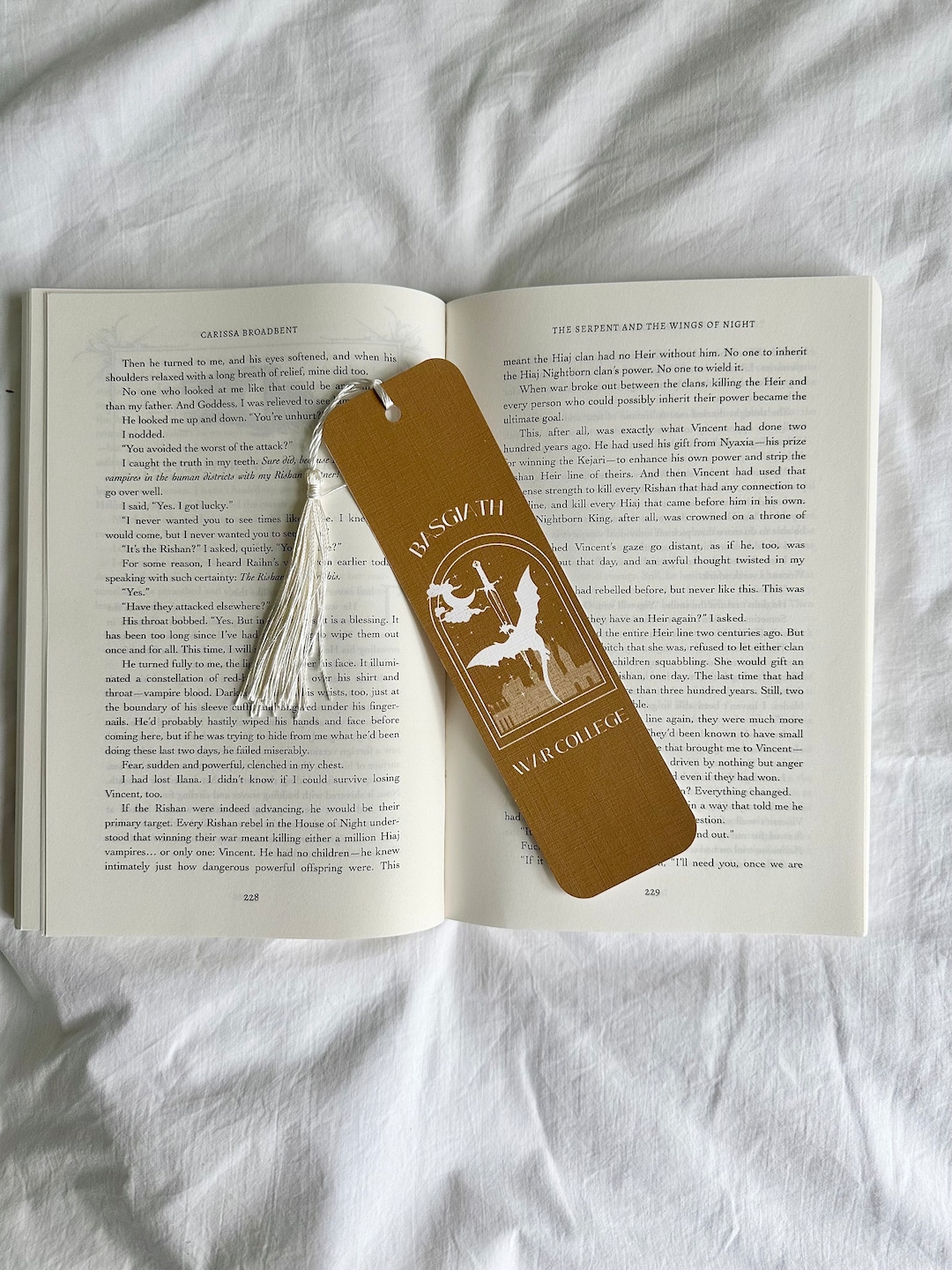 Basgiath War College Bookmark Fourth Wing Bookmark Dragon Bookmark ...