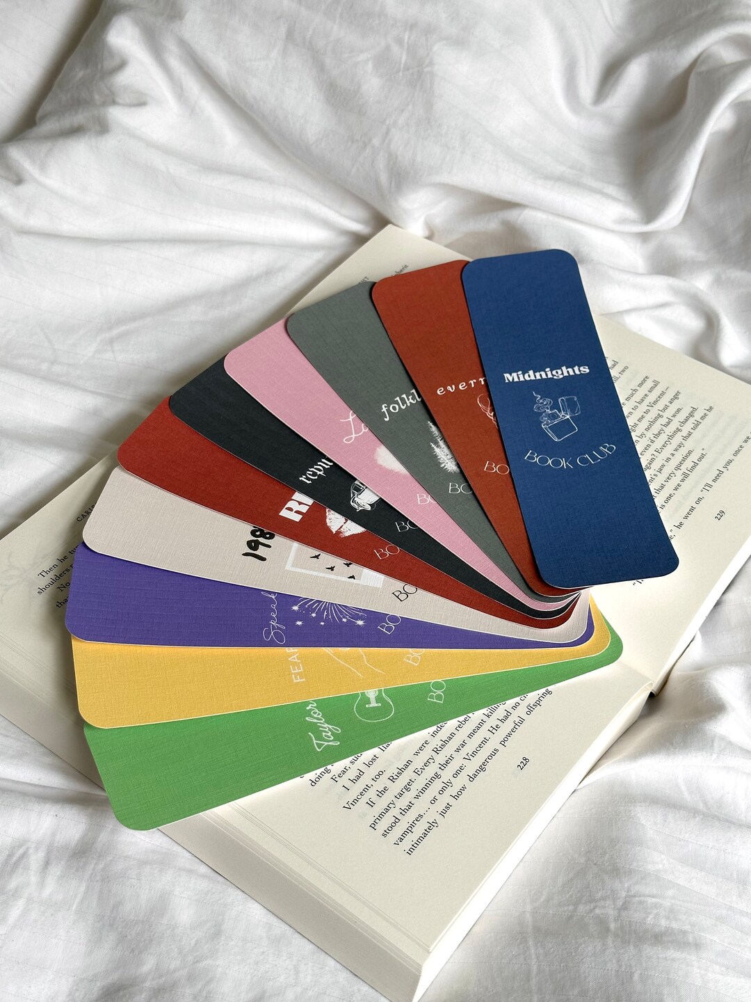 Taylor Swift Eras Bookmark Eras Tour Taylor Swift Gift Musical Gift ...