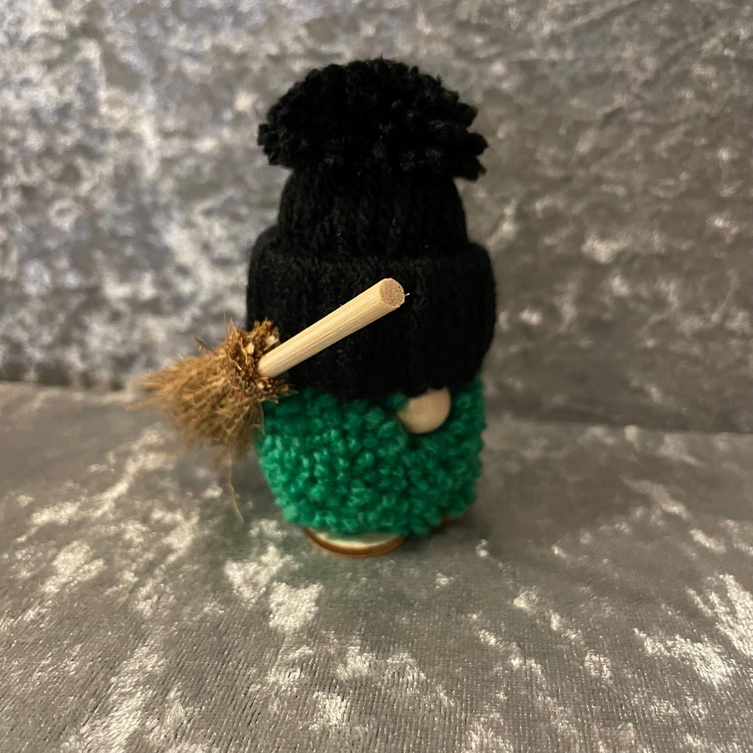 Wicked Inspired Elphaba Gonk, Witch, Wicked Witch, Pompom Gonk, Elphaba ...