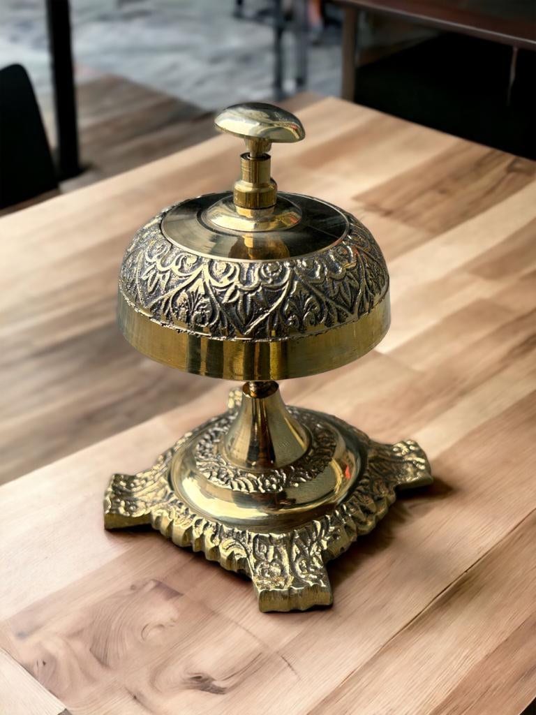 Brass Table Desk Bell Desk Bell for Office Hotel Reception - Etsy