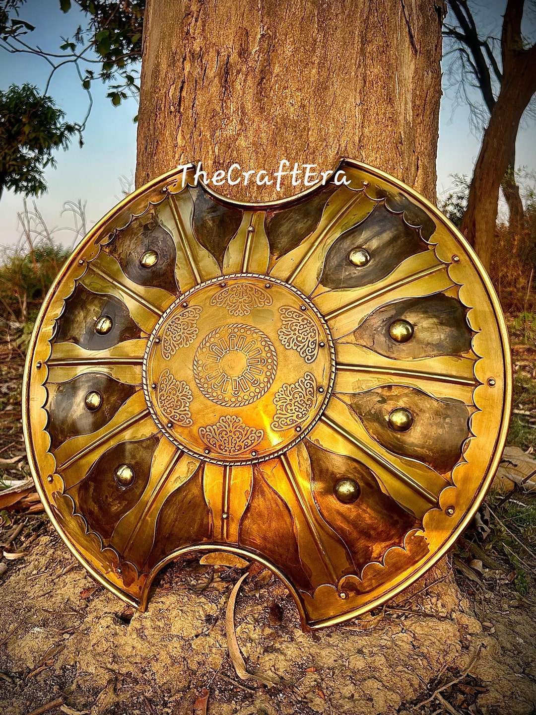 Medieval Troy Trojan Shield, Authentic Ancient Greek Warrior Shield ...