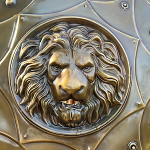 Medieval Troy Shield: Authentic Greek Warrior Metal Shield, Wall Decor ...