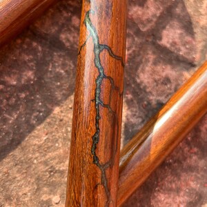 Brass Handle Wooden Walking Cane: Ergonomic Carved Hiking Stick - Etsy
