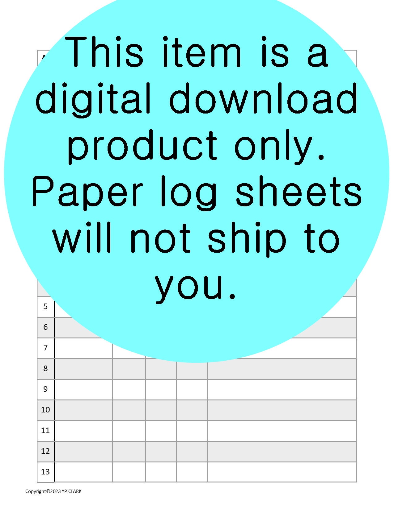 EXERCISE Log/ Physical Occupational THERAPY Log/ Fitness Log/ Tracker ...