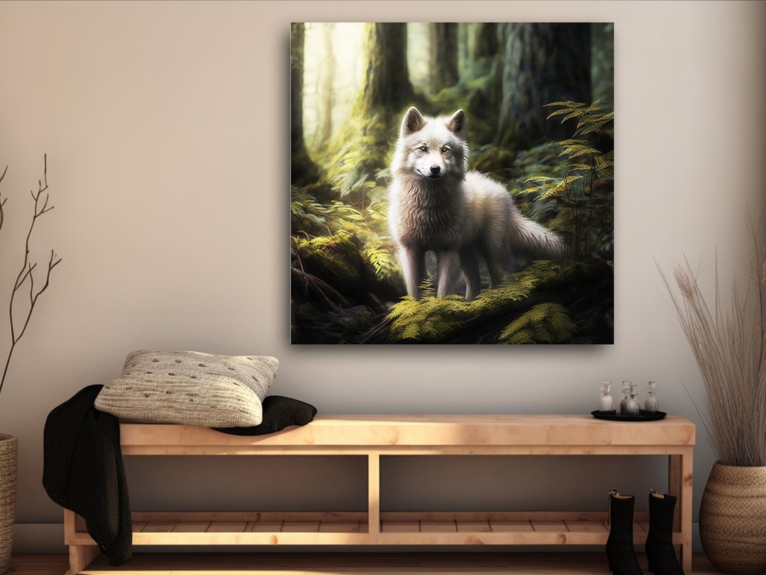 Forest Guardian,wolf, Forest, Guardian, Nature, Wildlife, Digital Art ...