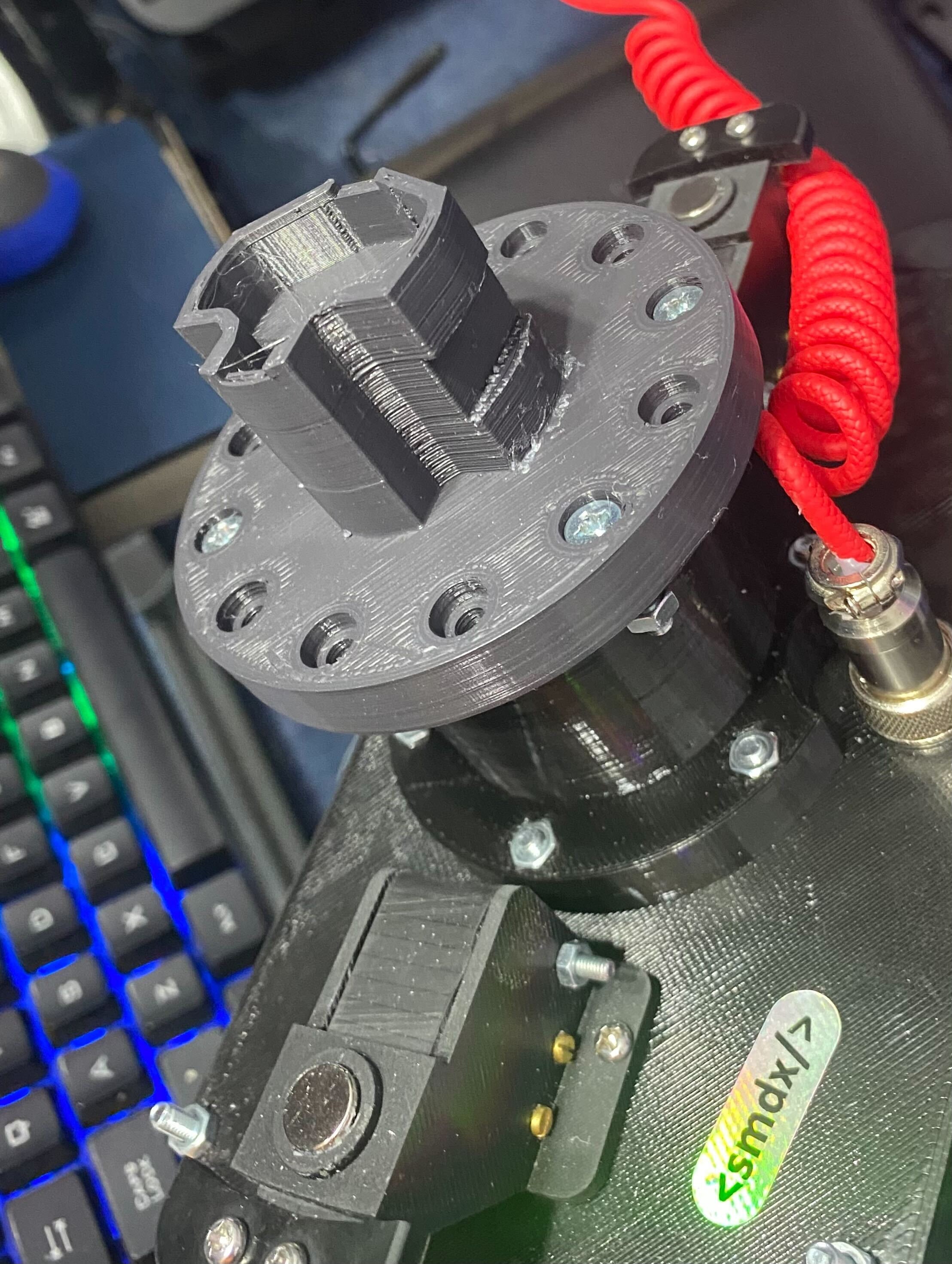 3D File Thrustmaster New Quick Release Adapter T818 (T 818) (version V2 ...