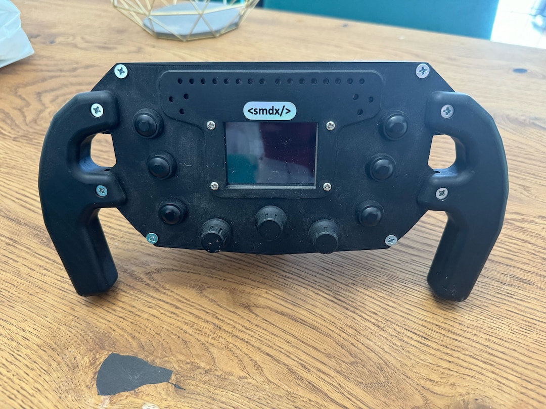 Steering Wheel Simracing Print 3d F1/F2/F3/F4 With Display - DIY - Etsy