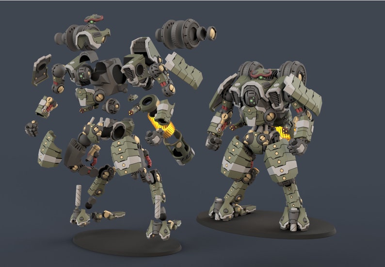 Orca Lancer: Titanic Hardsuit - Etsy