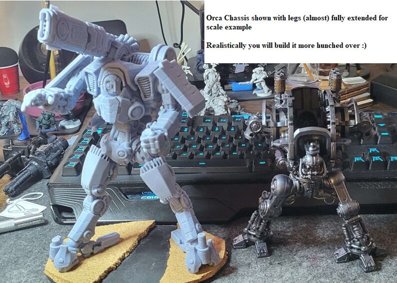 Orca Lancer: Titanic Hardsuit - Etsy