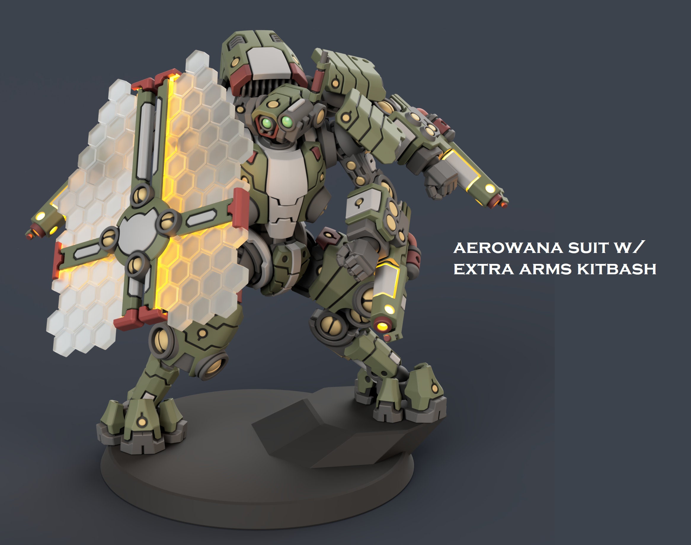 Poy'per Marlin / Arowana Command Hardsuit - Etsy