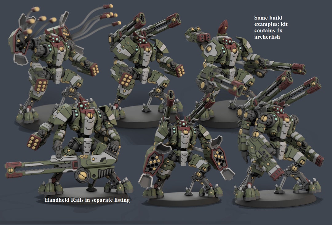 Archerfish Mkii : Class Siege Hardsuit (1x) - Etsy