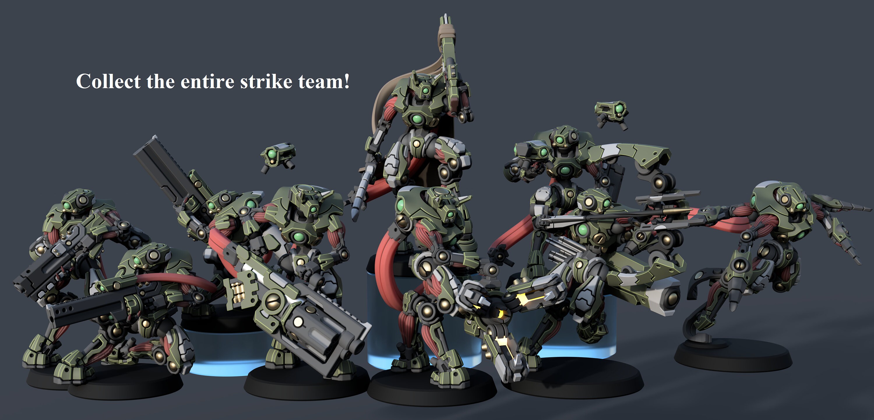 Poy'per Strike Team Captain character - Etsy