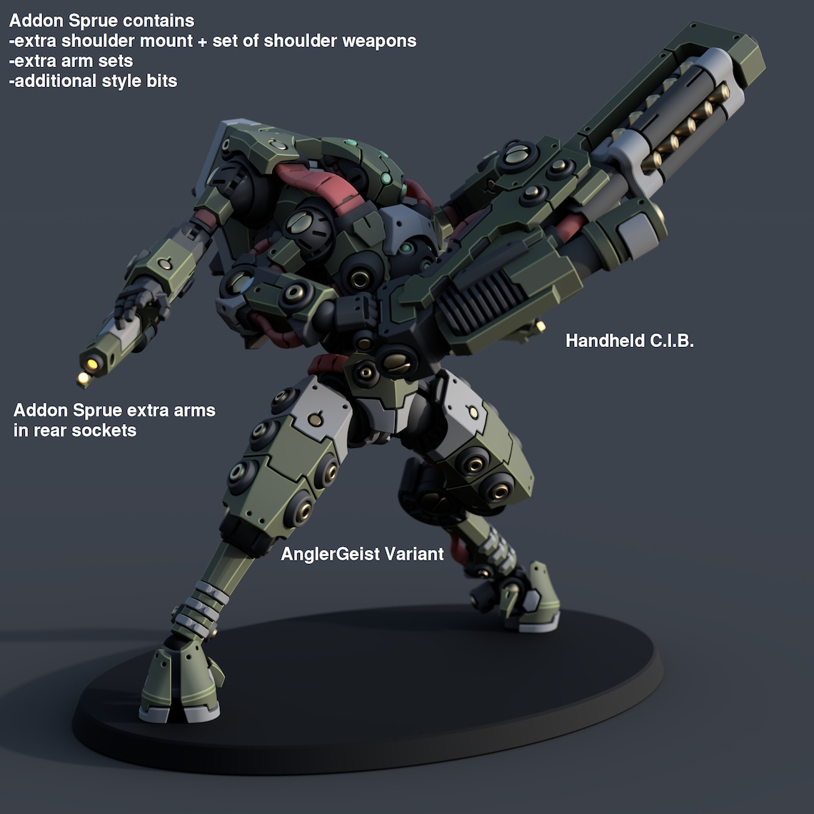 Cuttlegeist Armored Hardsuit - Etsy UK