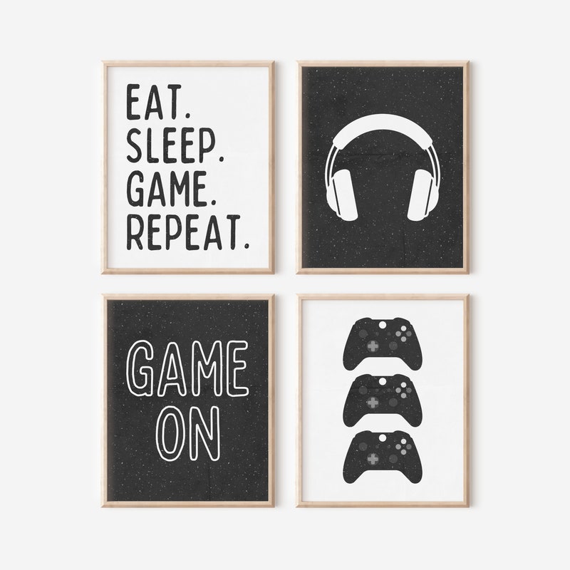 Video Game Print - Etsy