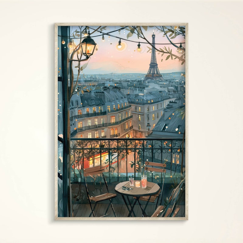Paris Poster - Etsy