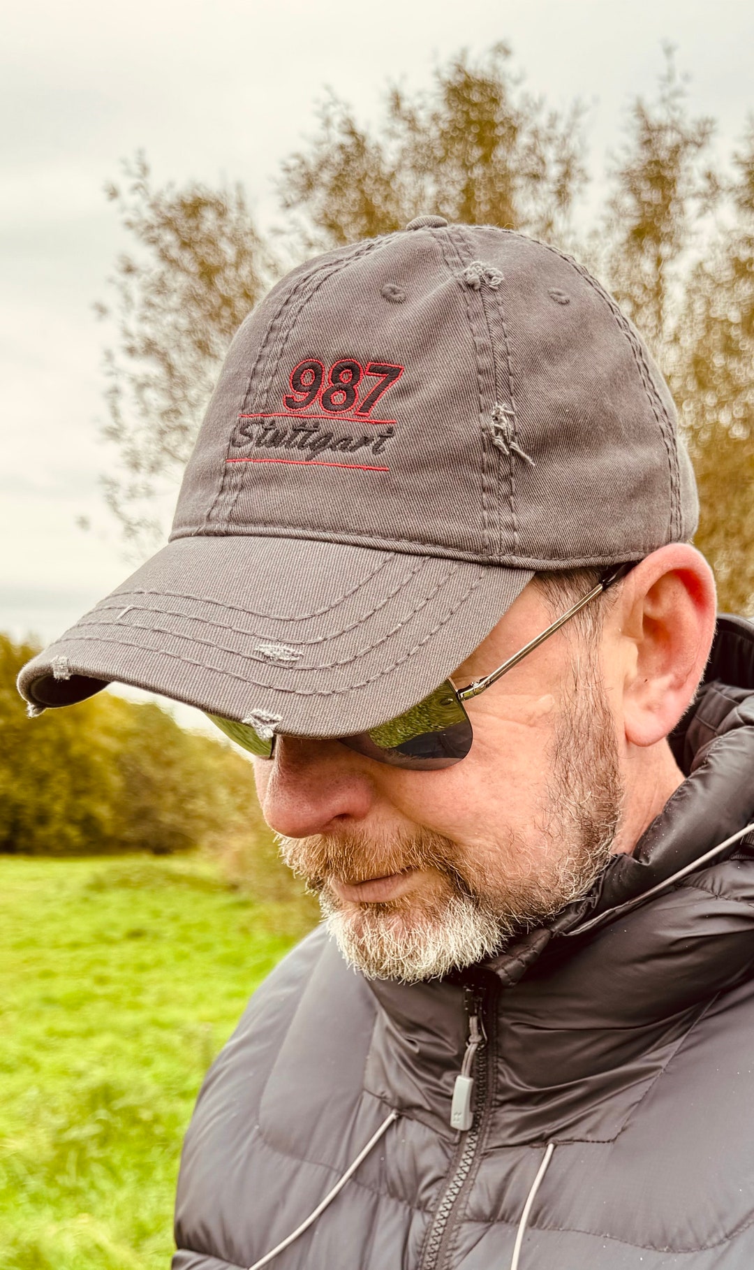 987 CAYMAN BOXSTER Distressed Baseball Cap Hat - Etsy