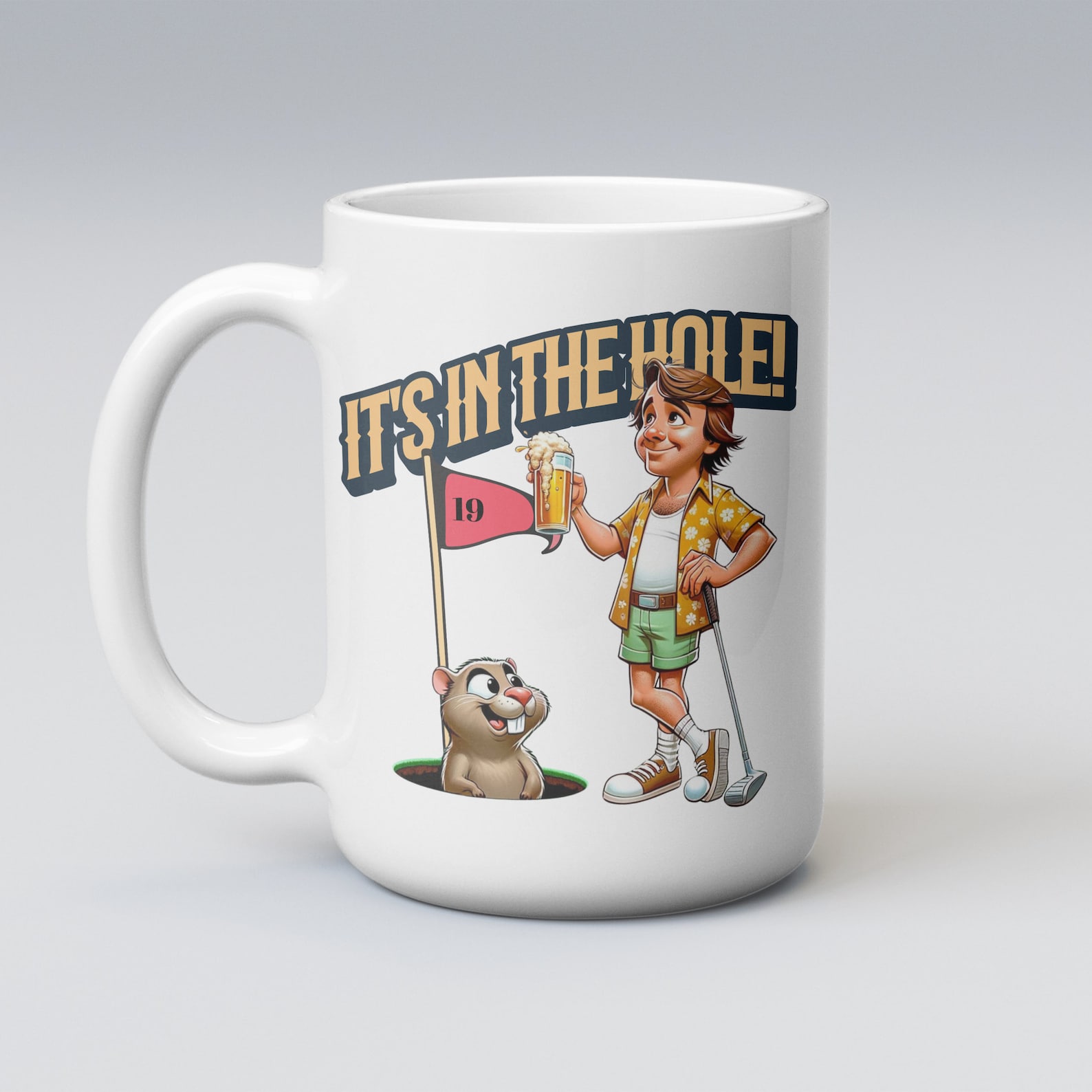 Its in the Hole Golf Digital Design PNG PDF SVG Digital Download Cricut ...