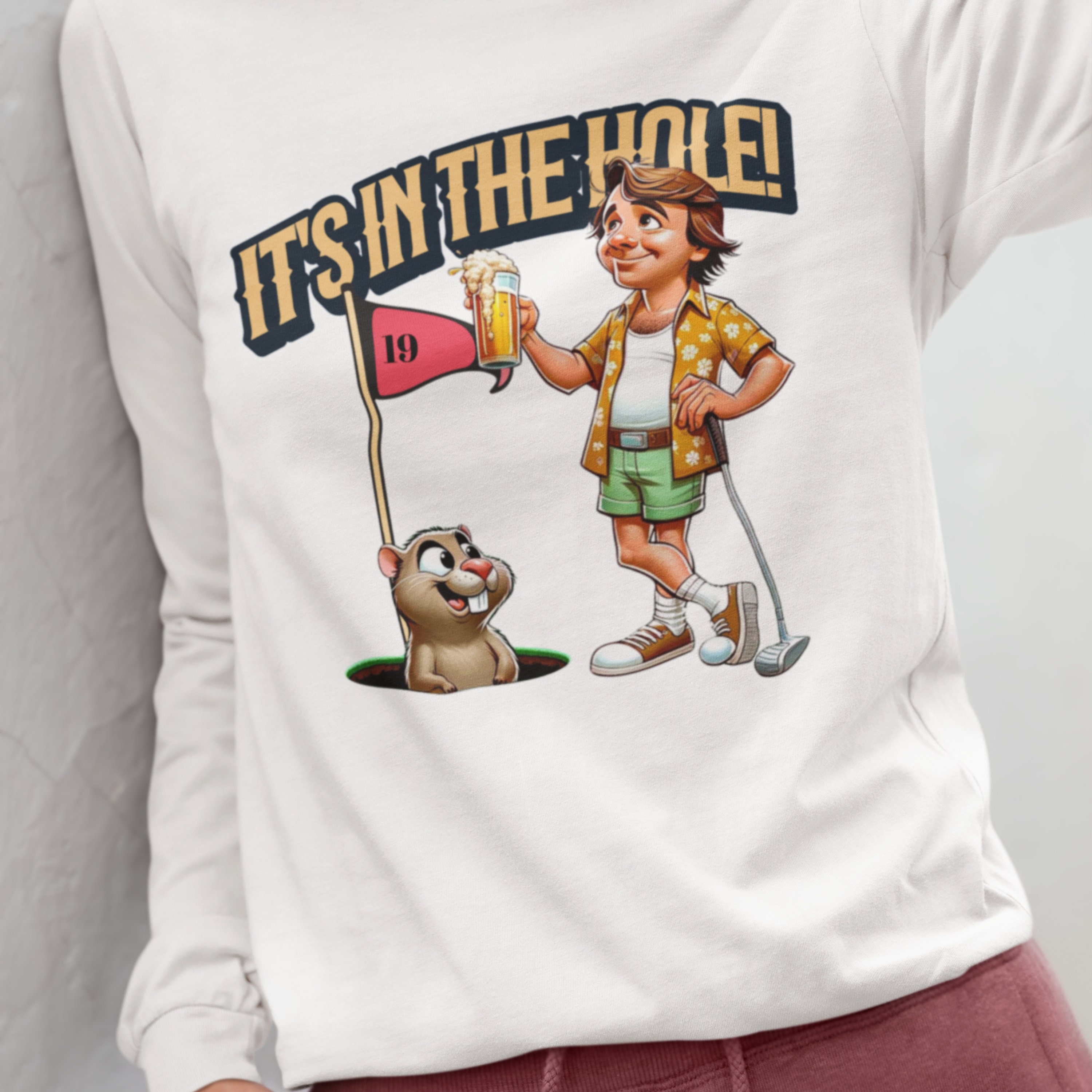 Its in the Hole Golf Digital Design PNG PDF SVG Digital Download Cricut ...