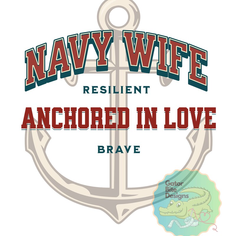 Navy Wife On - Etsy