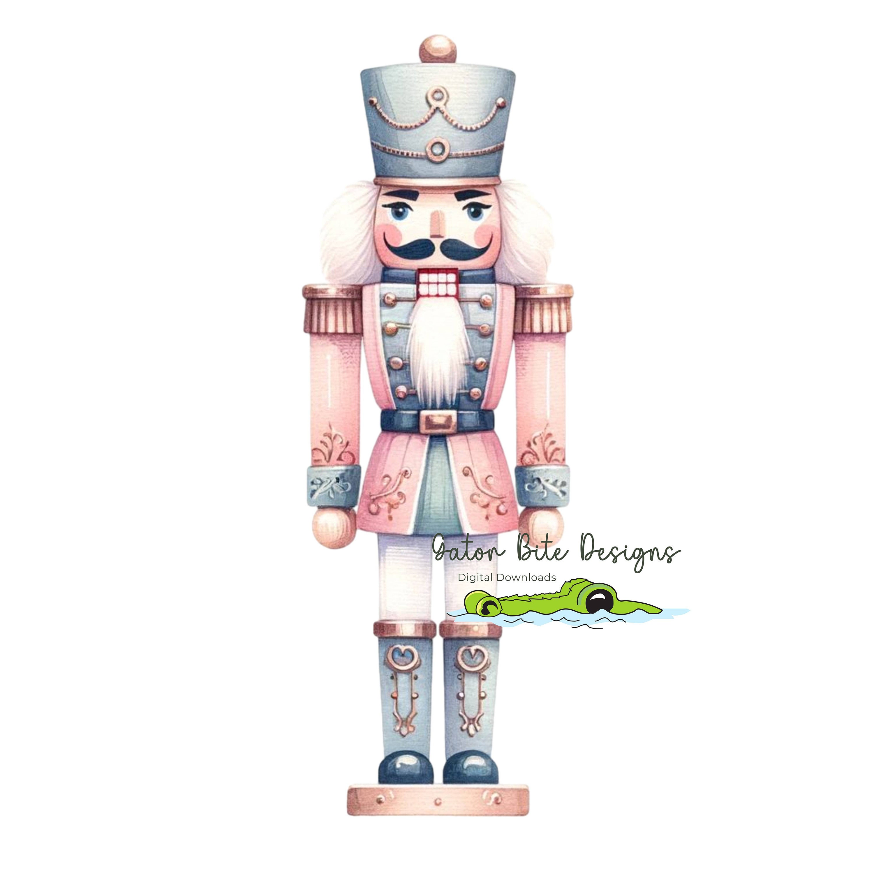 Pastel Nutcracker, Christmas Nutcracker PDF PNG SVG Dxf All 4 Files ...