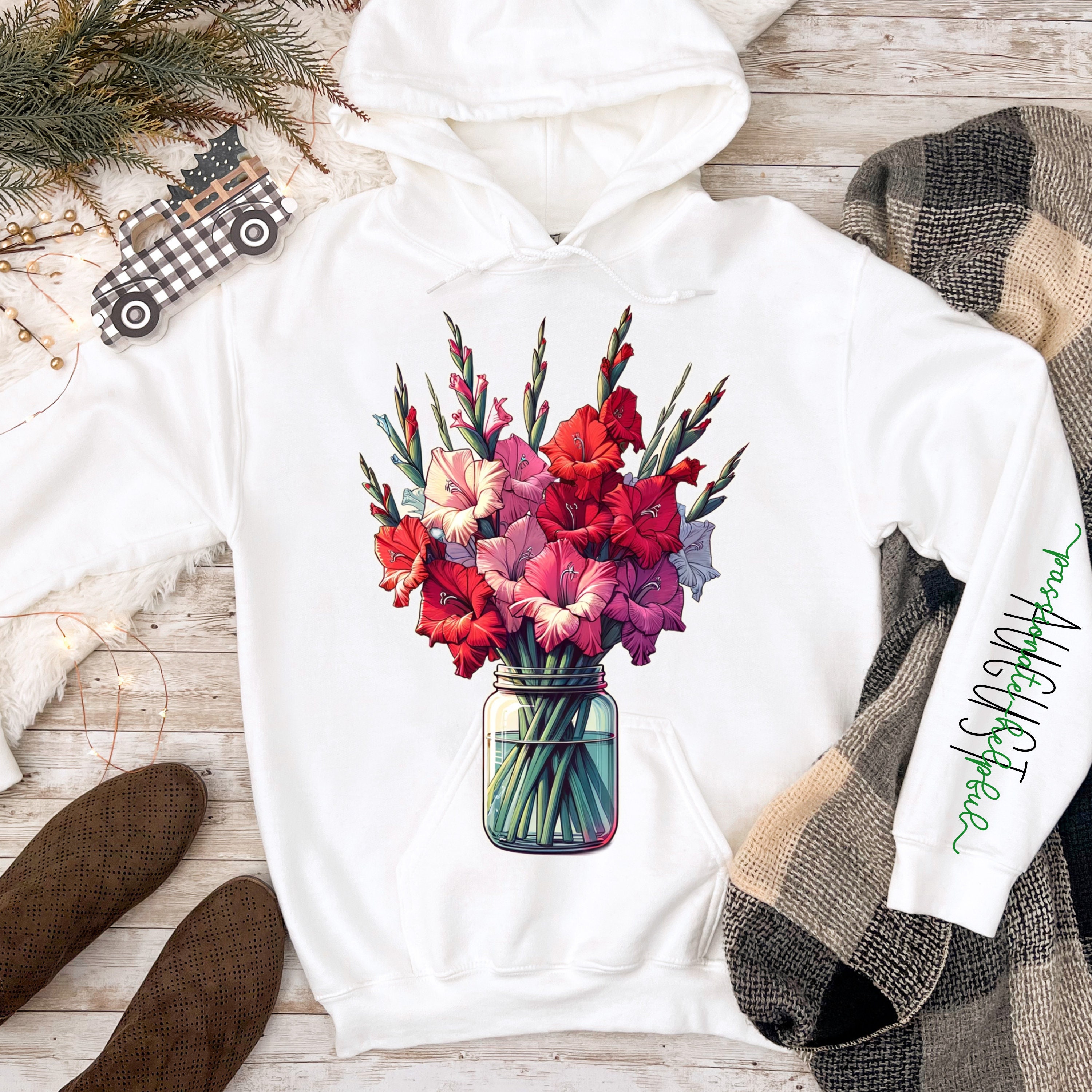 August Birth Flower Design the Gladiolus, PNG SVG Digital Down Loads ...