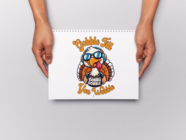 Gobble Till You Wobble Turkey PNG SVG PDF Digital Download - Etsy