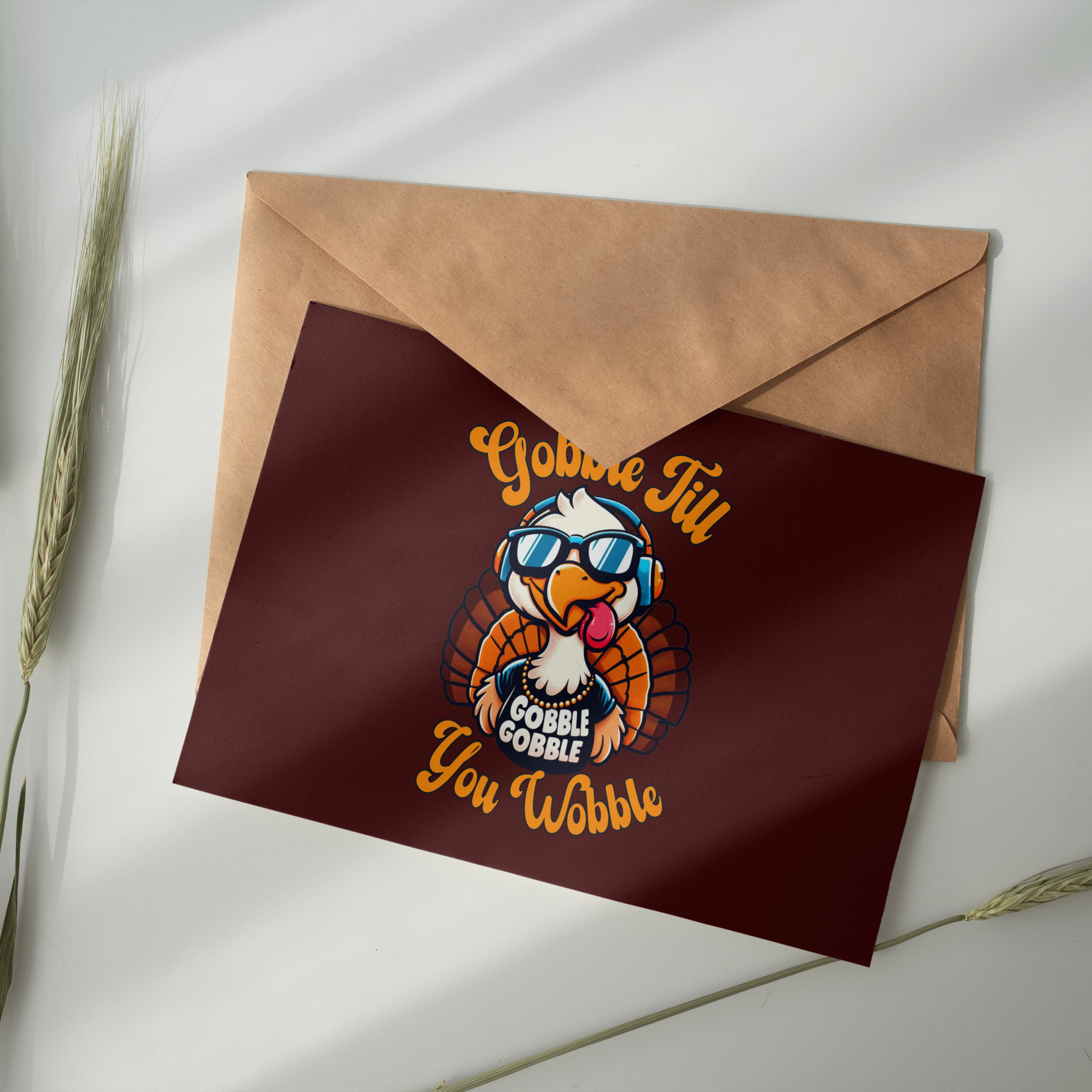 Gobble Till You Wobble Turkey PNG SVG PDF Digital Download - Etsy
