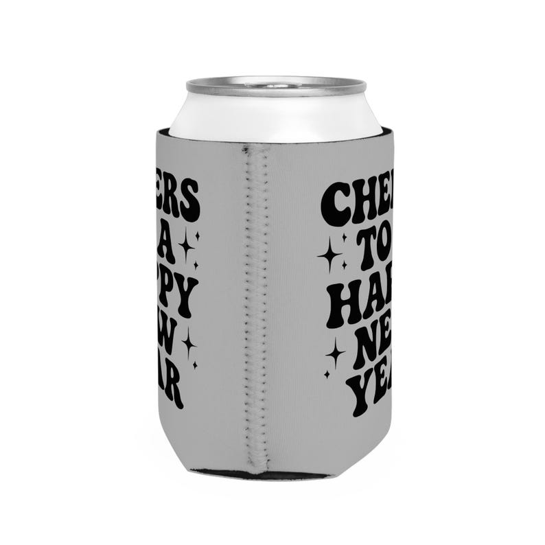 Happy New Year Can Cooler, Personalized 2026 NYE Party Drink Koozie ...