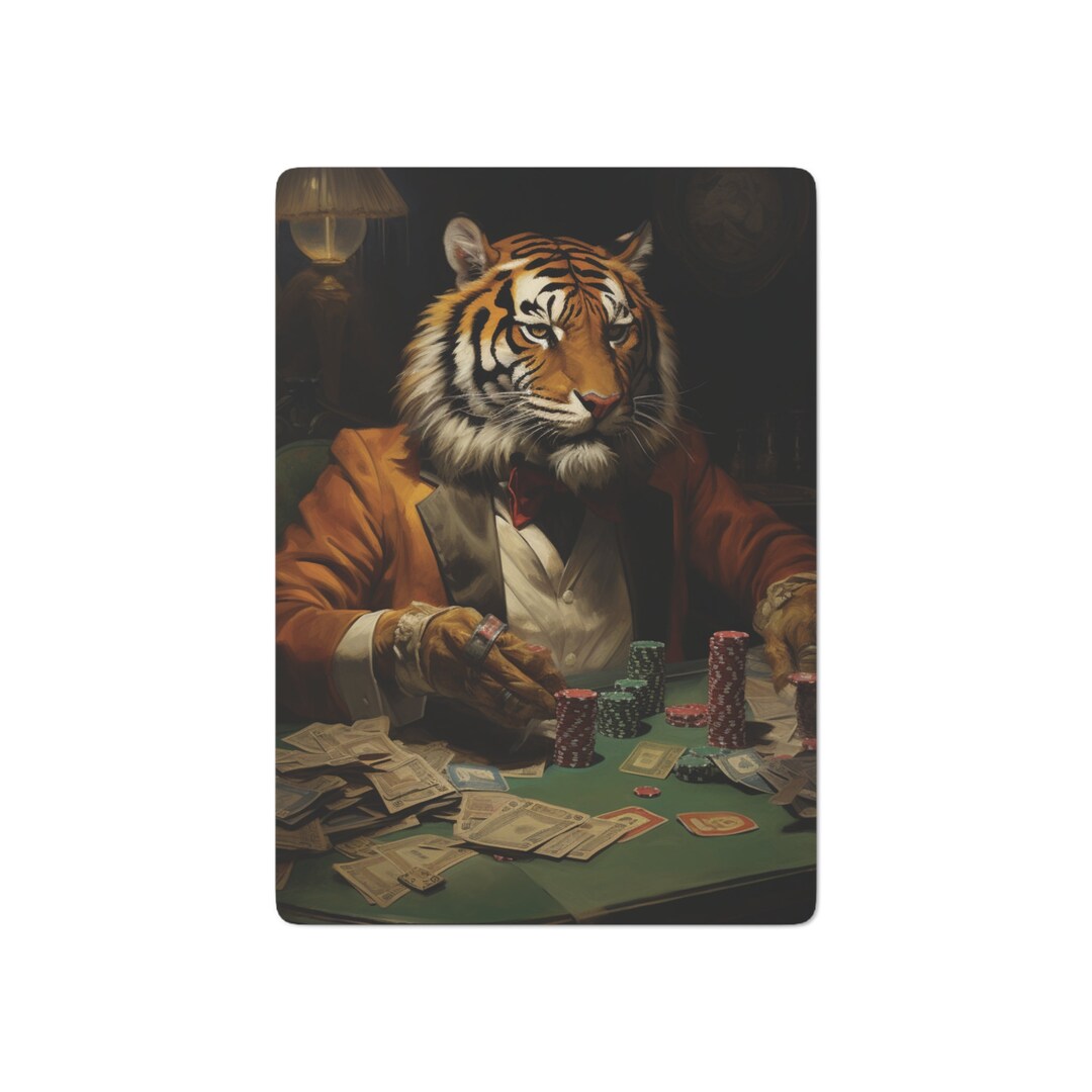 Tiger Poker Cards - Etsy